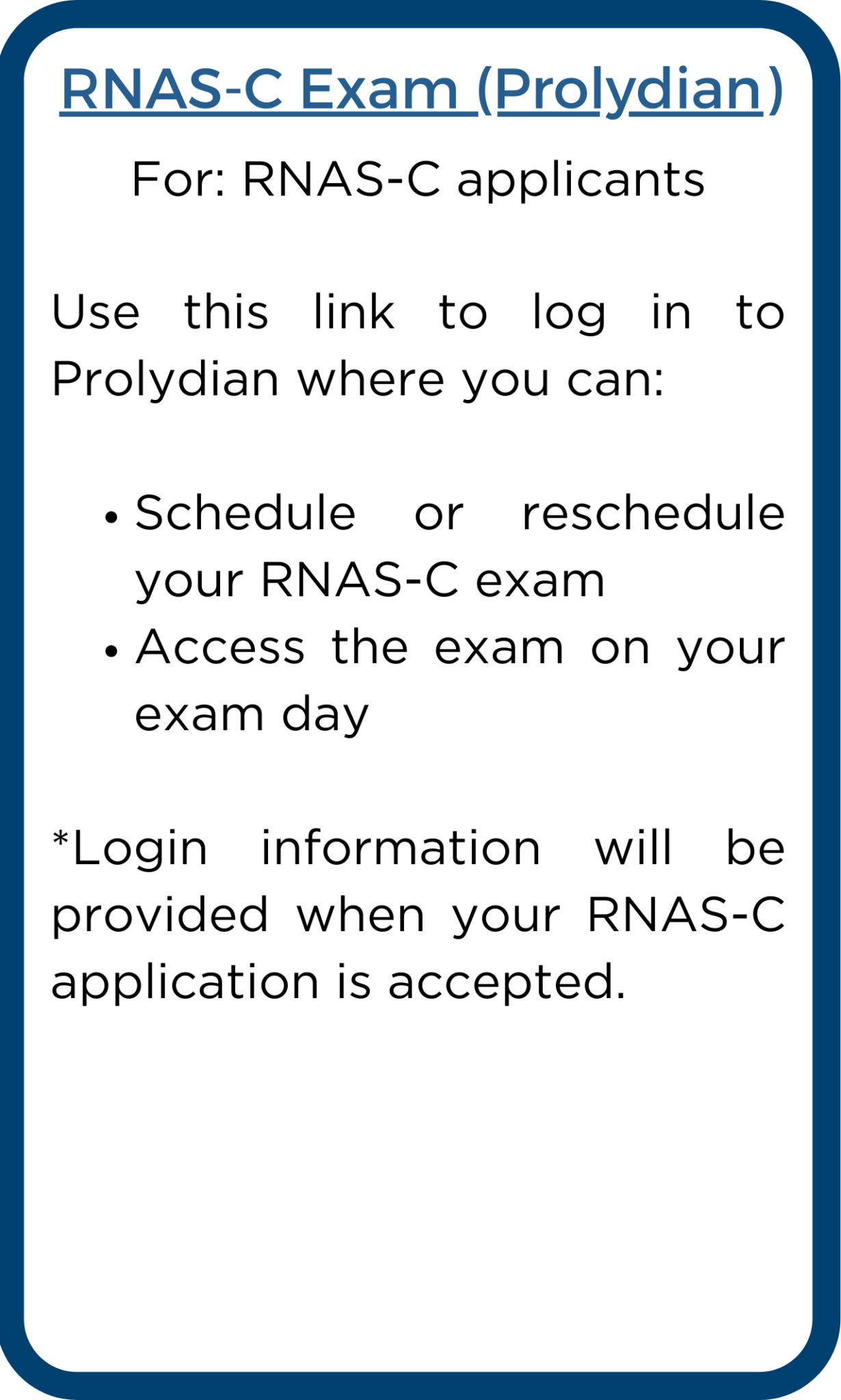 Login Page - National Assistant at Surgery Certification
